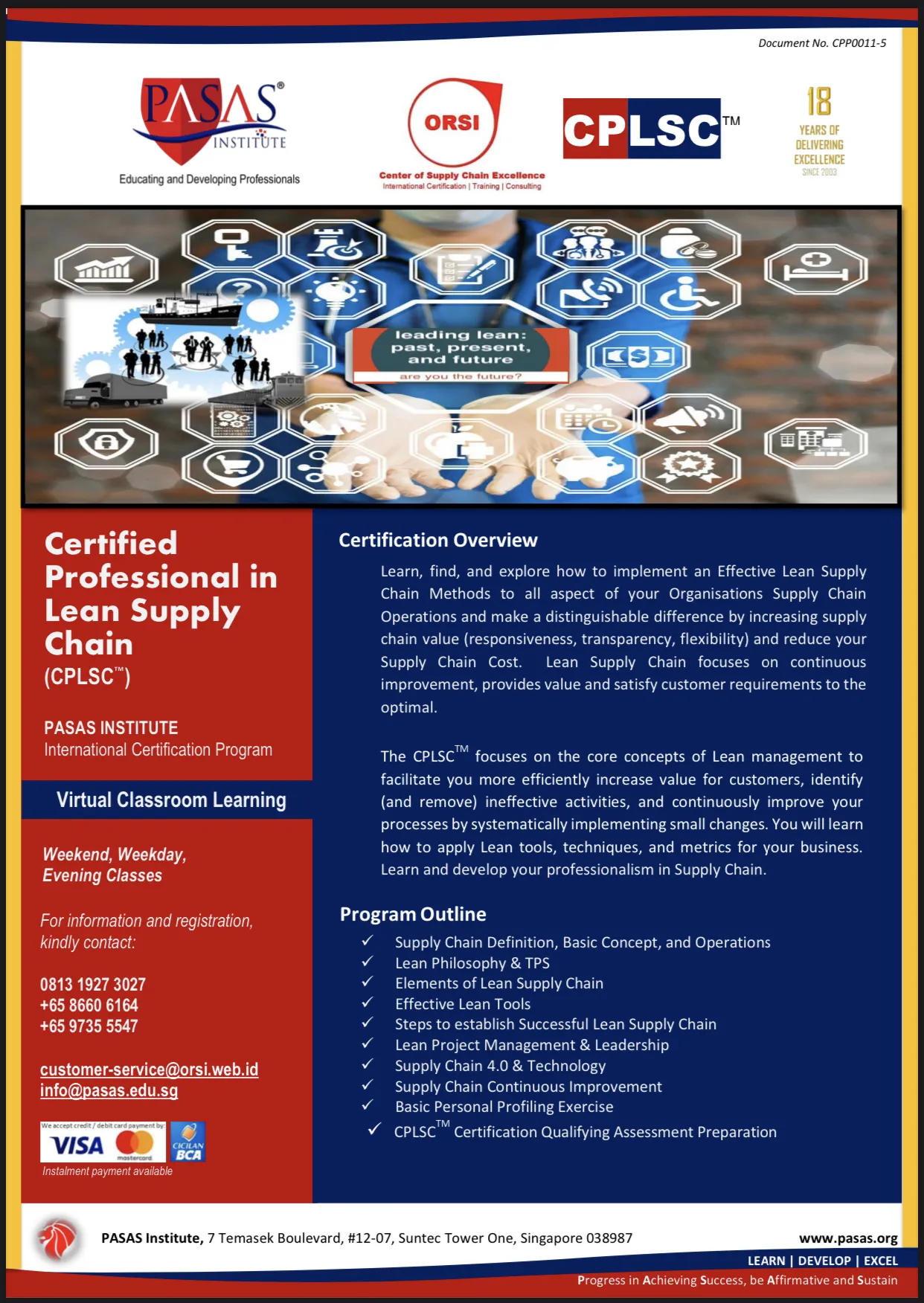 Certified Professional in Lean Supply Chain (CPLSC)™️ - International ...