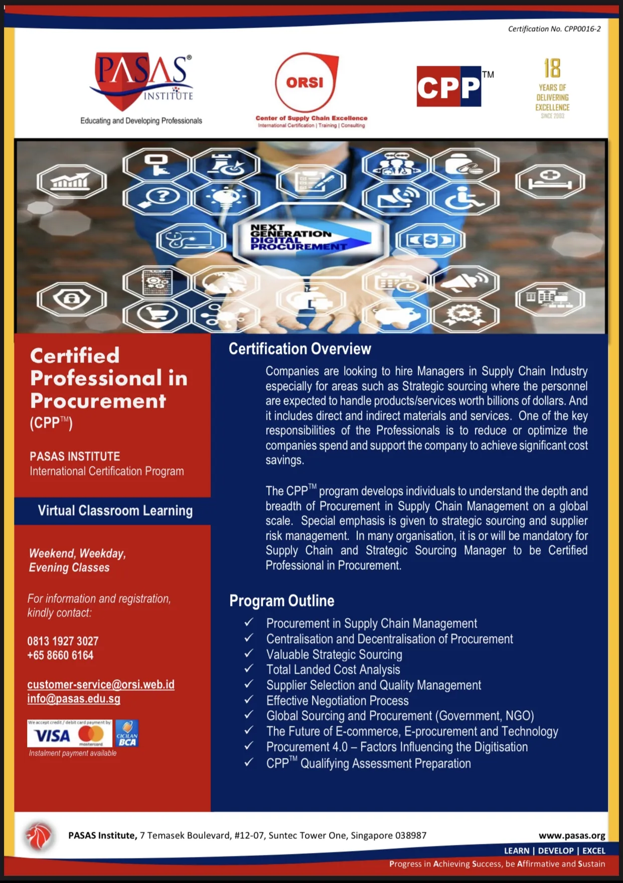 Certified Professional in Procurement (CPP)™️ - International Certification Program ...
