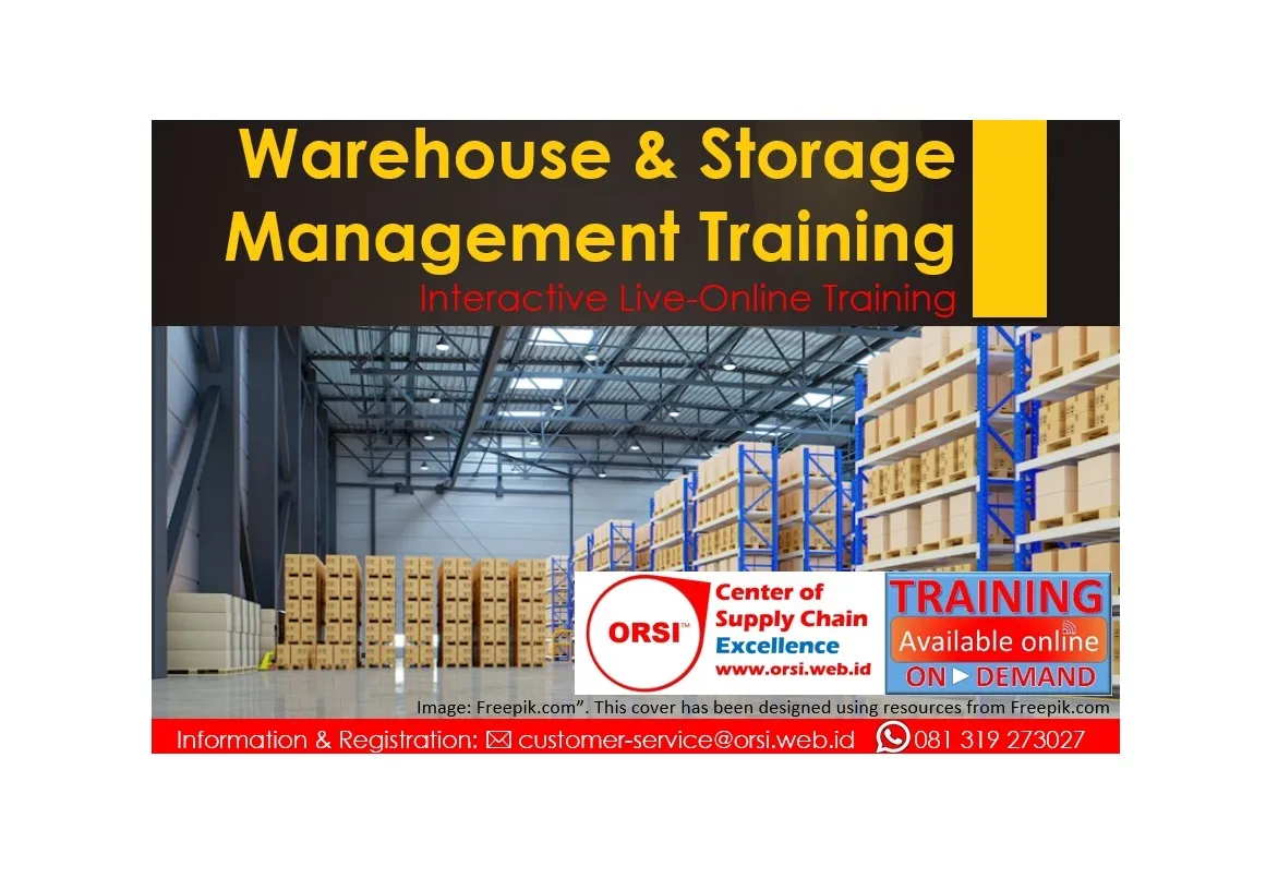 Warehouse & Storage Management Training | Training | Optimasi Rantai ...