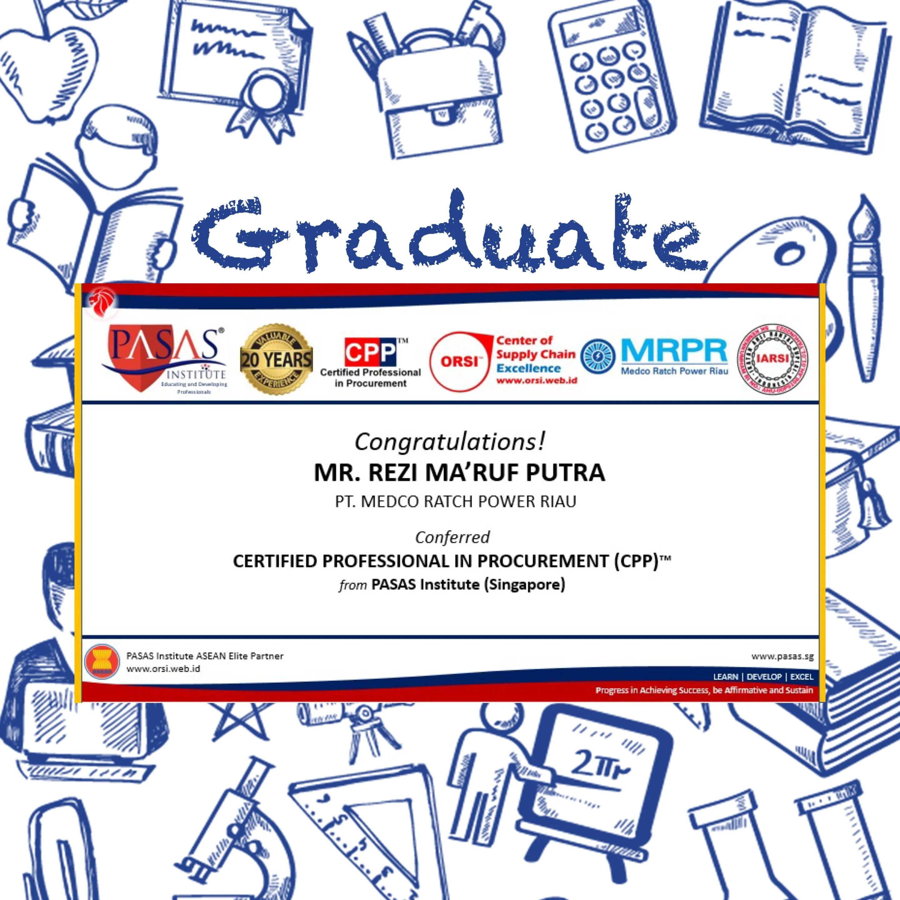 Congratulations to PT. Medco Ratch Power Riau | Other | Optimasi Rantai ...