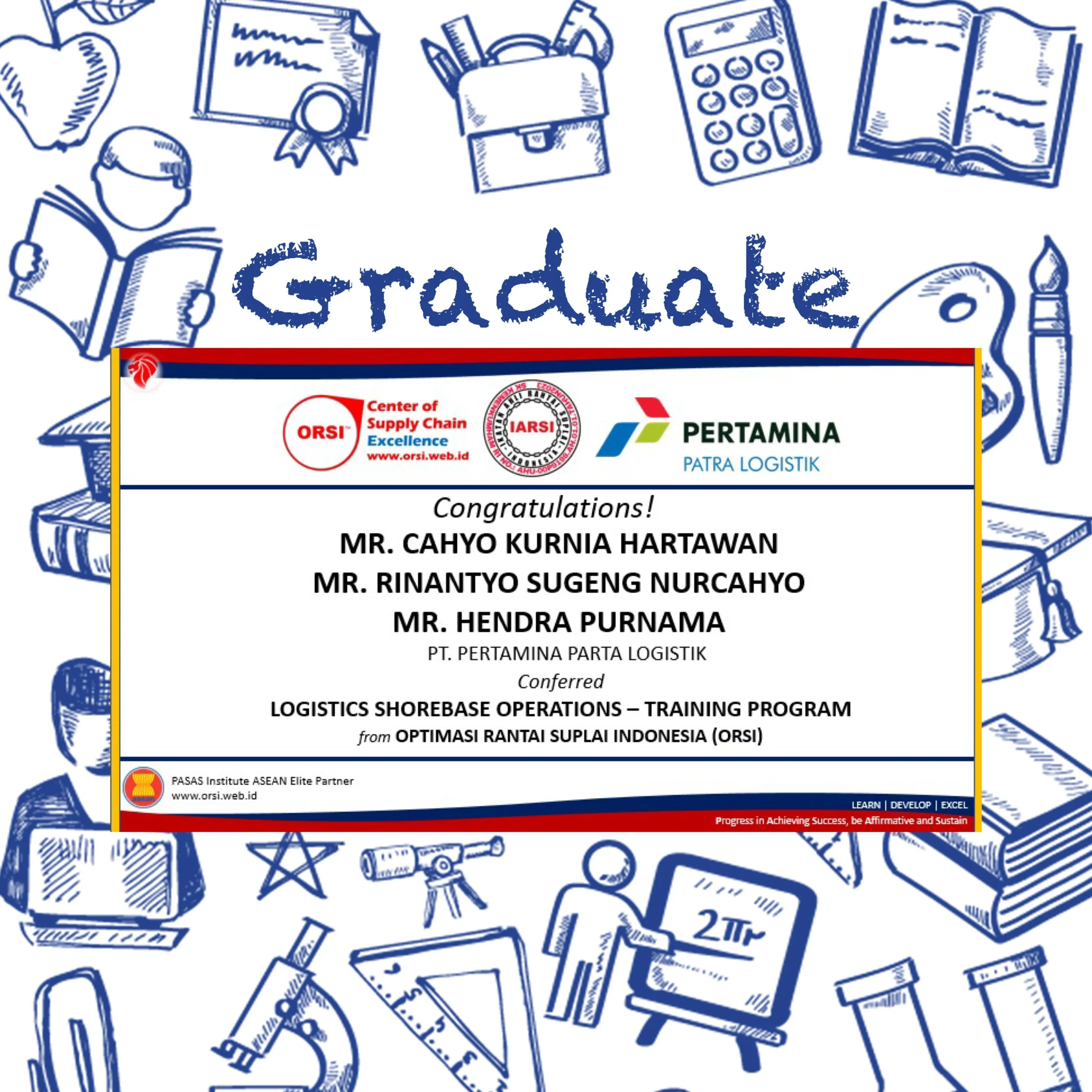 Congratulations to PT. Pertamina Patra Logistics | Other | Optimasi ...